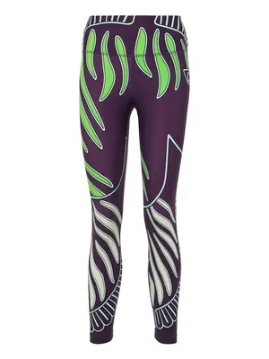 Tory Burch Weightless 7/8 Printed Leggings - Multicoloured
