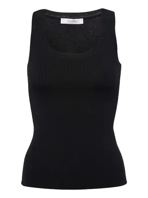 MAX MARA Max Mara Leisure Siro Ribbed-Knit Tank Top