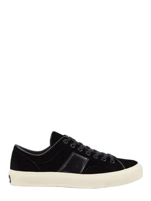 TOM FORD Tom Ford Cambridge Velvet Sneakers Multicoloured