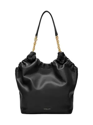 DEMELLIER The Miami Leather Tote Bag - Black