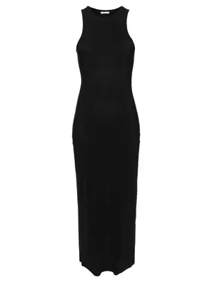 AMAZUIN Evie Sleeveless Maxi Dress - Black