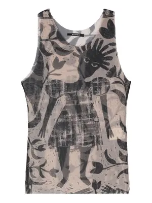 BOTTER Botter Mix-Print Mesh Vest