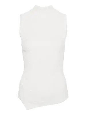 TOTÊME TOTEME Almaz Asymmetric Ribbed Tank Top
