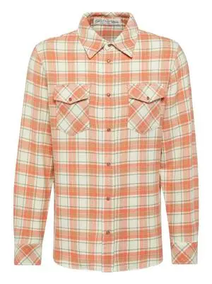 GOD'S TRUE CASHMERE God's True Cashmere Plaid Cashmere Shirt