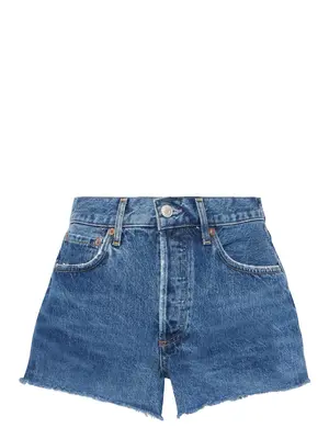 AGOLDE High-rise Denim Shorts - Blue
