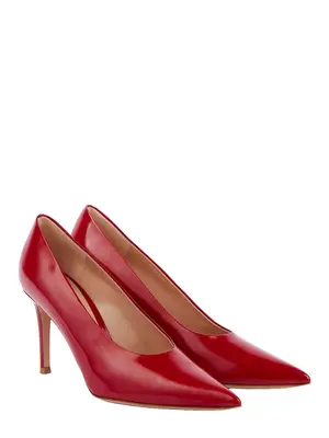 GIANVITO ROSSI Robbie 85 Pumps - Red
