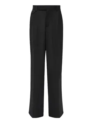 Dolce & Gabbana Virgin Wool Chinos - Black