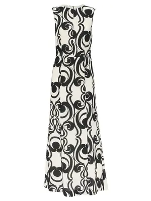 Dries Van Noten Printed Crêpe Maxi Dress - Multicoloured