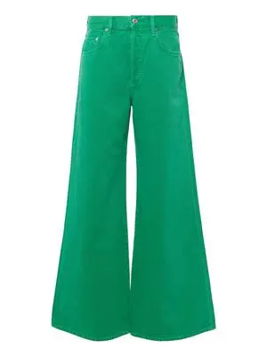 Citizens Of Humanity Beverly Slouch Bootcut Jeans - Green