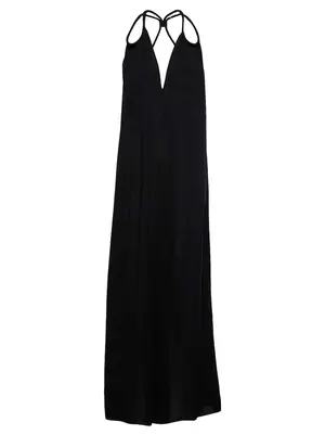 ADRIANA DEGREAS Timeless Maxi Dress - Black