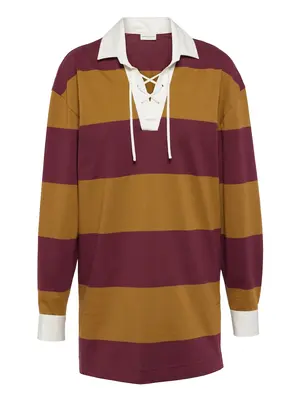 Dries Van Noten Colorblocked Cotton-blend Sweatshirt - Multicoloured