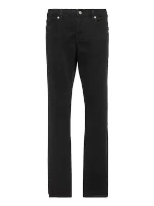 FRAME L'homme Mid-rise Slim Jeans - Black