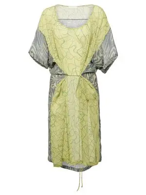 DRIES VAN NOTEN Dries Van Noten Printed Georgette Minidress