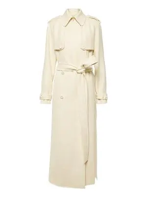 Gabriela Hearst Eithne Trench Coat - White