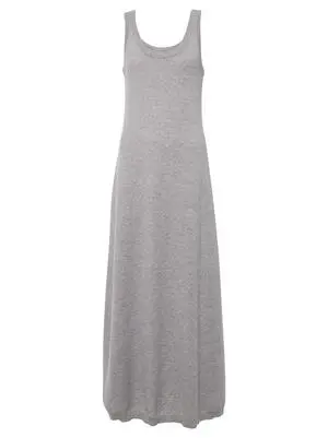 Brunello Cucinelli Cashmere Maxi Dress - Grey
