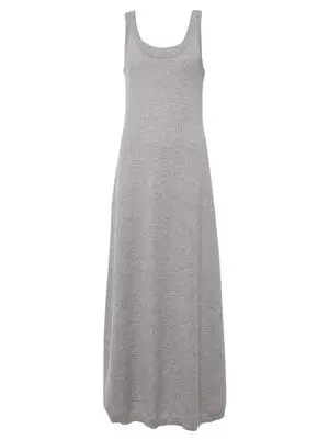 Brunello Cucinelli Cashmere Maxi Dress - Grey
