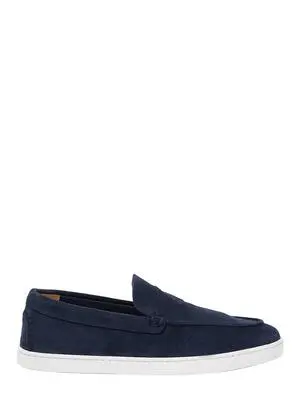 CHRISTIAN LOUBOUTIN Varsiboat Suede Loafers - Blue
