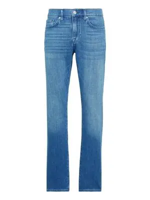 FRAME L'homme Mid-rise Slim Jeans - Blue