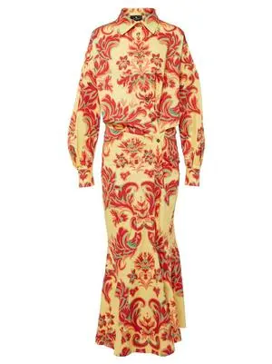 Etro Printed Maxi Dress - Multicoloured