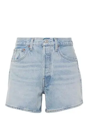AGOLDE Agolde Parker Mid-Rise Denim Shorts