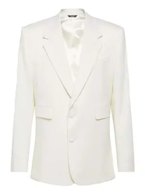 Dolce & Gabbana Dolce&Gabbana Wool Blazer White