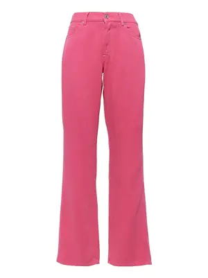 7 For All Mankind Tess Straight Leg Jeans - Pink