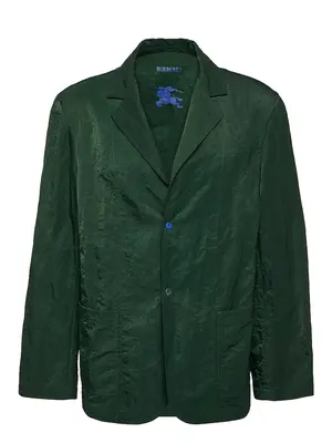 Burberry Single-breasted Blazer - Green