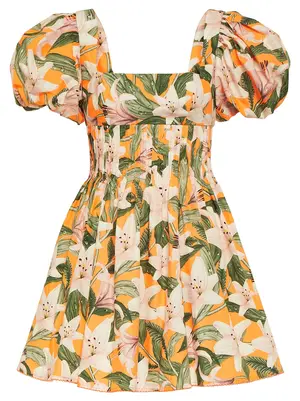 Agua Bendita Caramelo Lirio Mini Dress - Multicoloured