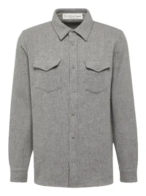 GOD'S TRUE CASHMERE Cashmere Shirt Grey