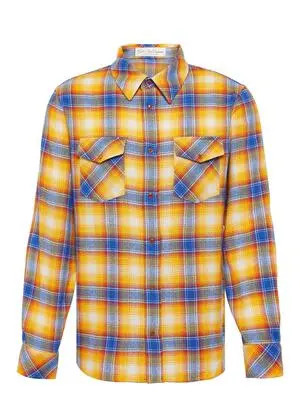 GOD'S TRUE CASHMERE Tartan Cashmere Shirt - Multicoloured