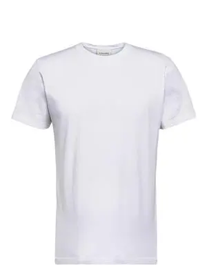 FRAME Logo Cotton Jersey T-shirt - White
