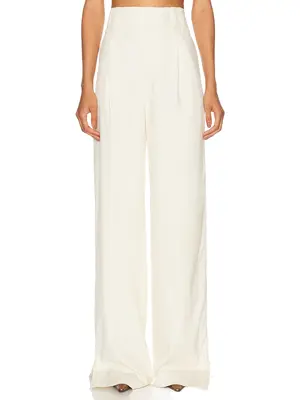 Saint Laurent Bootcut Pant - Blanc Casse