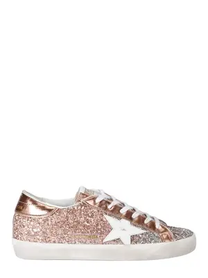 Golden Goose Super-star Sneakers - Silver