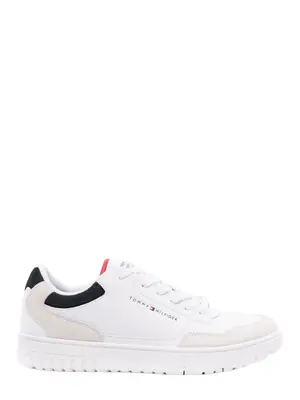 Tommy Hilfiger Cleat Leather Sneakers - White