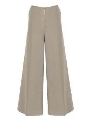 TOTÊME TOTEME Cotton Wide-Leg Trousers