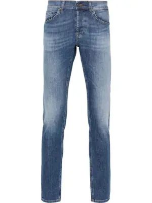 DONDUP George Straight Leg Jeans - Blue