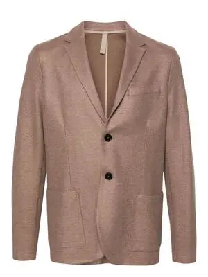 Harris Wharf London Notched-lapels Single-breasted Blazer - Neutrals