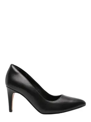 Clarks Laina Rae 75mm Leather Pumps - Black
