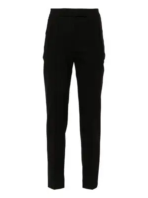 PT TORINO Frida Cropped Trousers - Black