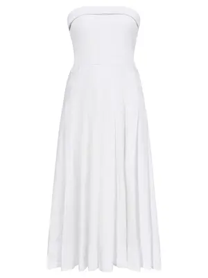PROENZA SCHOULER WHITE LABEL Proenza Schouler White Label Strapless Midi Dress