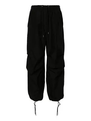 ACNE STUDIOS Acne Studios Embroidered Logo Wide-Leg Trousers