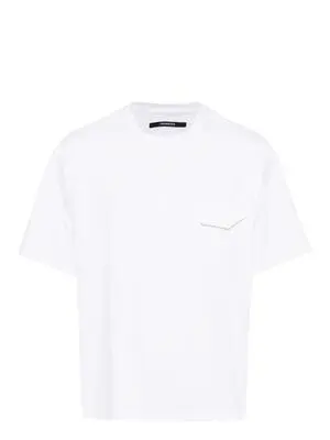 SONGZIO Logo-print Cotton T-shirt - White