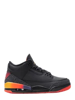 JORDAN X J Balvin Air 3 Rio Sneakers - Black