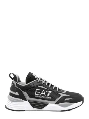 Emporio Armani Ace Runner Chunky Sneakers - Black