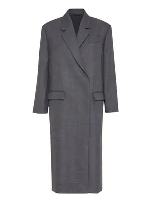 Brunello Cucinelli Virgin Wool Coat - Grey