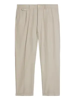 ALEX MILL Alex Mill Cotton And Linen-Blend Pants Beige