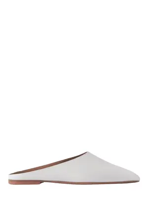 Alaïa Alaïa Leather Mules White