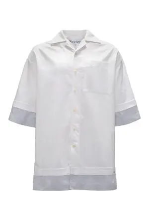 JW Anderson Layered Cotton Shirt - White