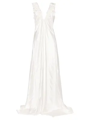 ACLER Acler Patterson V-Neck Gown