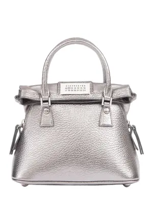 MAISON MARGIELA 5ac Classique Micro Tote - Silver